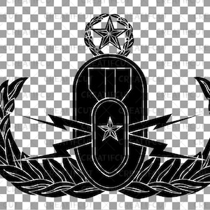 EOD Badge Vector Graphic, US Army EOD (svg, Png, Jpg, Dxf) - Etsy