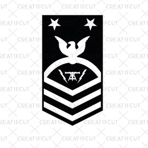 United States NAVY Fire Controlman Ranks and Striker Mark SVG, USN Navy ...