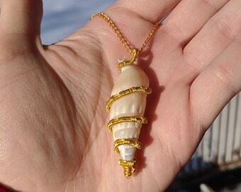Wire Wrapped Shell | Etsy