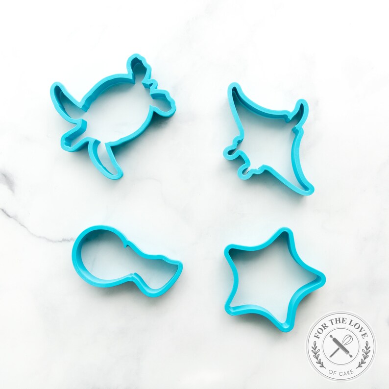 Sea Life - Cookie Cutter Set - Etsy