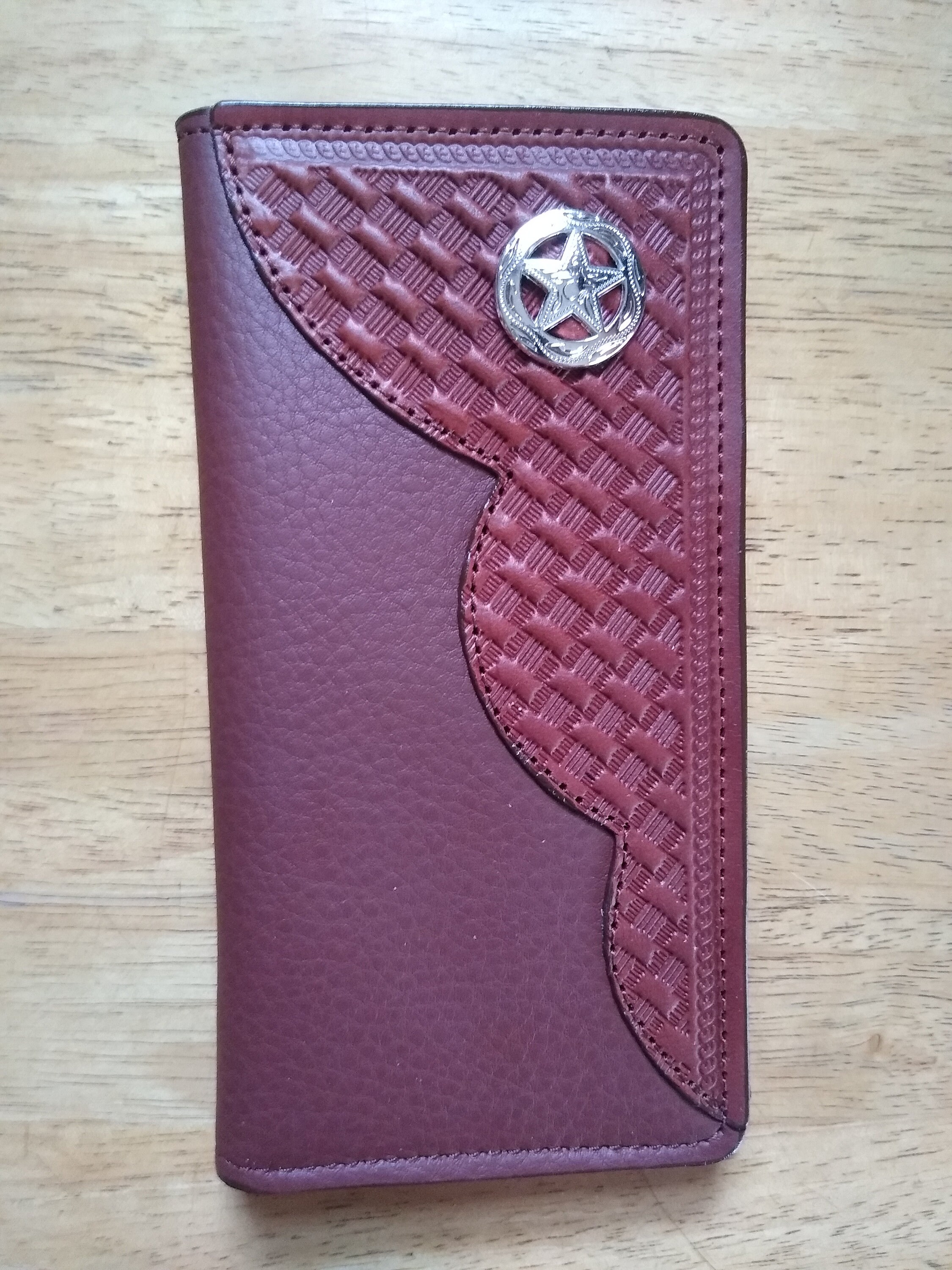 Roper Wallet leather 10 pocket credit card liner and cash | Etsy