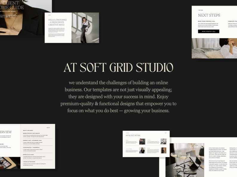 Client Welcome Packet | Onboarding Canva Editable Template | Service ...