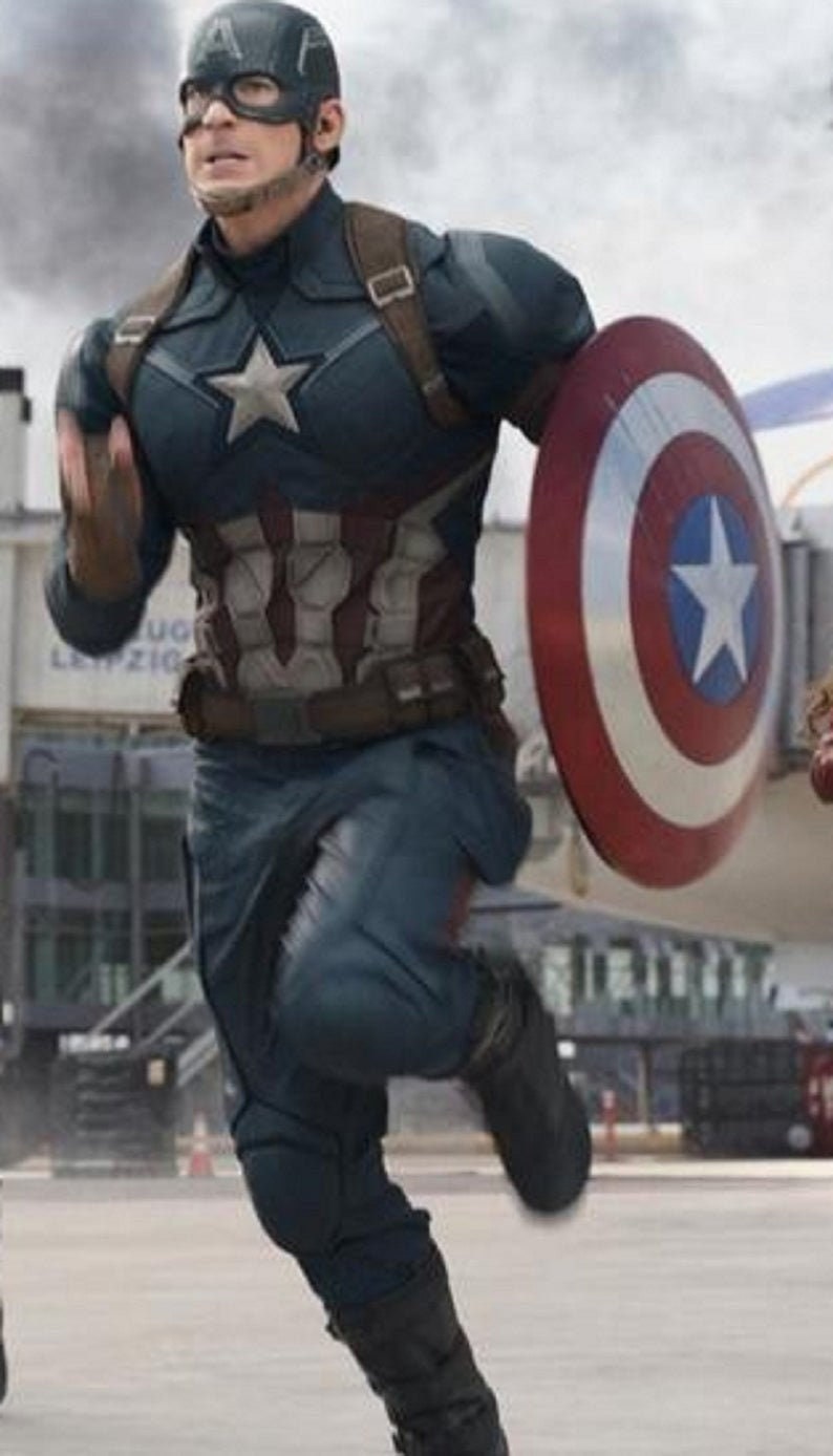 Caiptain Americas Sheild Style Metal Sheild Movie Prop Replica - Etsy ...