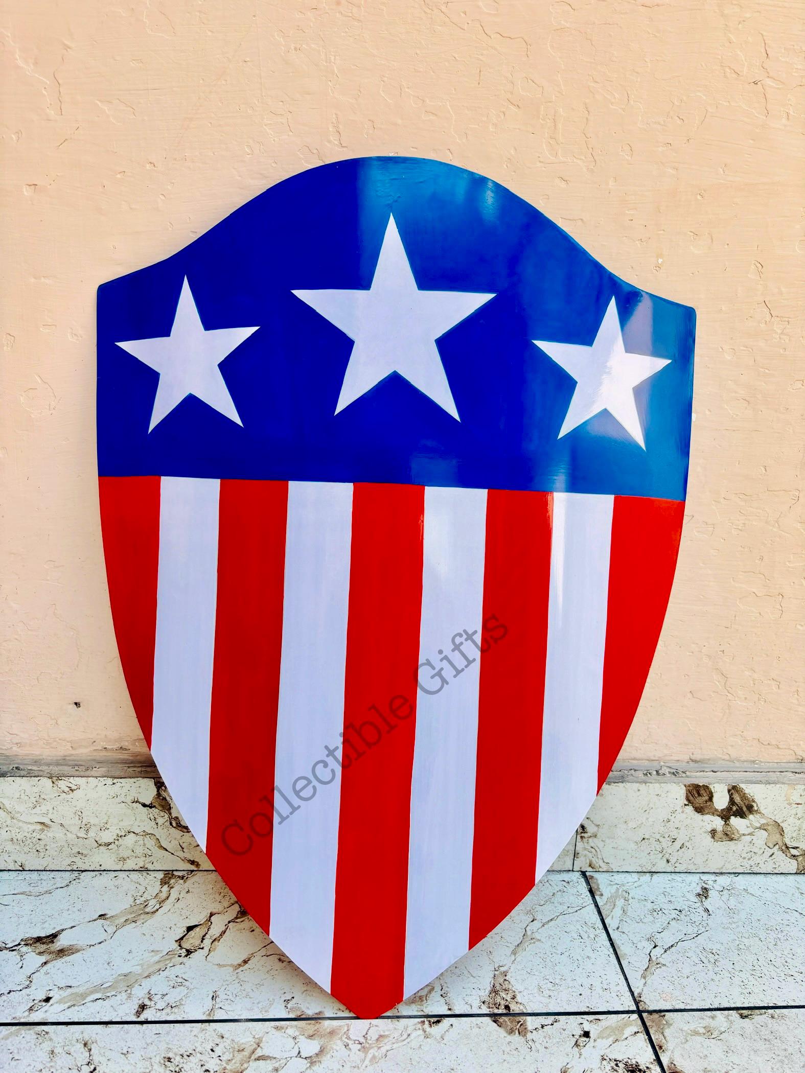 First Avenger Shield - Steve Roger Shield - Soldier Shield - Replica ...