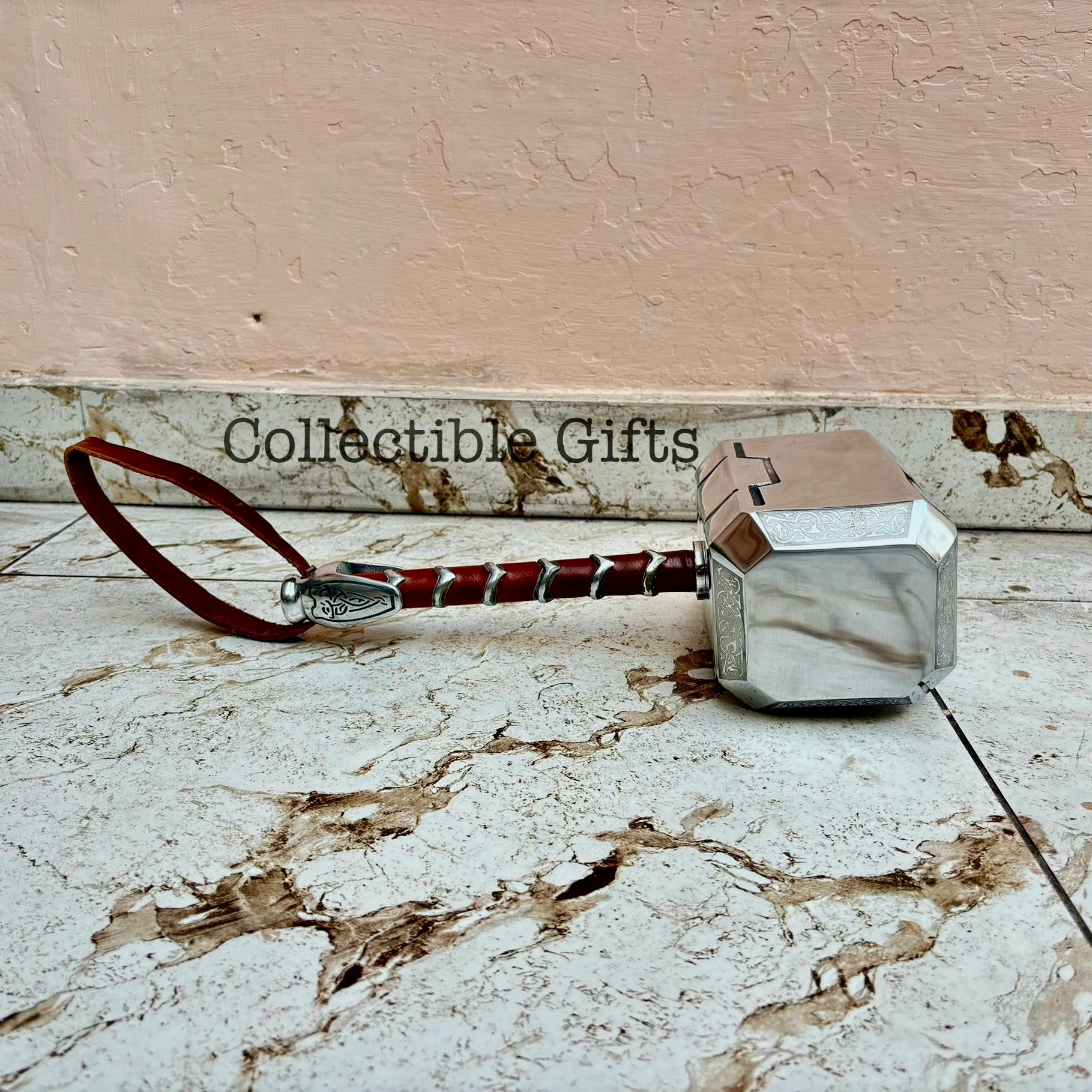 Personalized Handcrafted Thor's Hammer , Engraved Thor's Hammer Wall ...