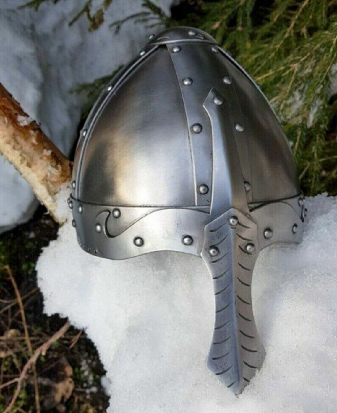 Medieval Viking Helmet Knight Helmet Battle Ready Helmet Role Play ...