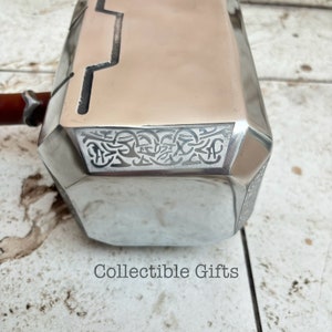 Personalized Handcrafted Thor's Hammer , Engraved Thor's Hammer Wall ...