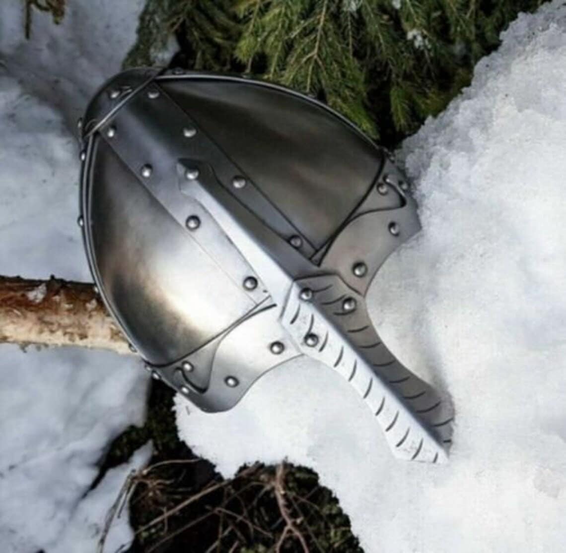 Medieval Viking Helmet Knight Helmet Battle Ready Helmet Role Play ...