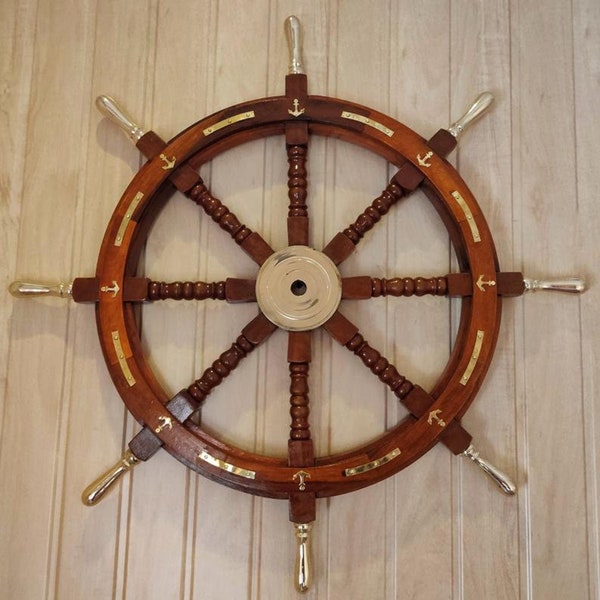 Wooden Ship Wheel - Etsy