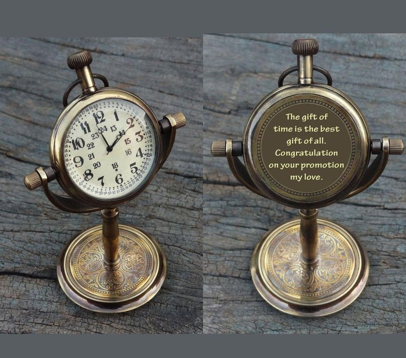 2024 Family Desk Clock With Names Custom Family Christmas Gift ...