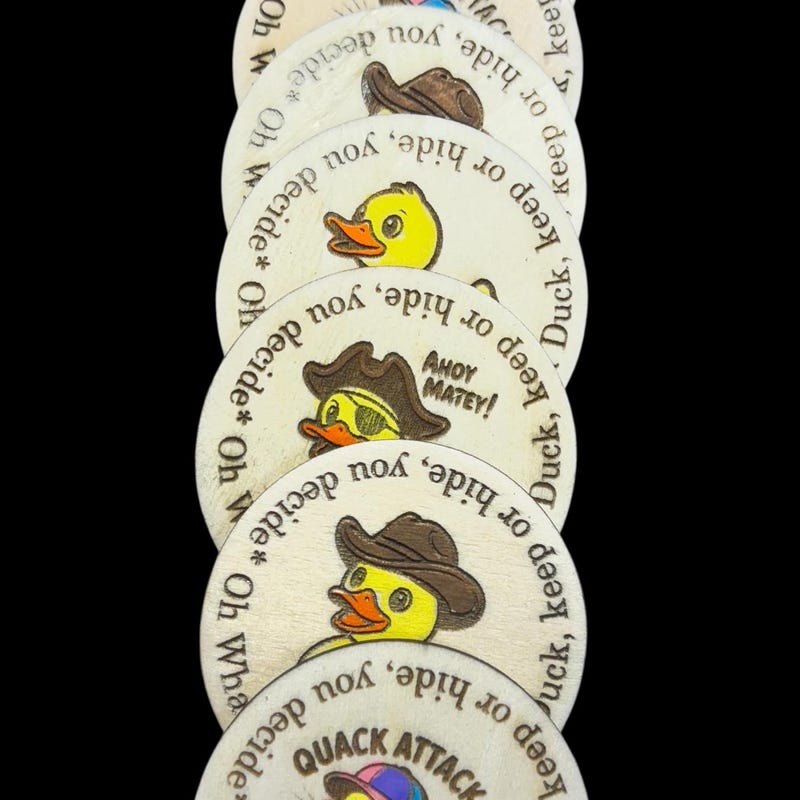 Duck Magnet to Hide - Etsy