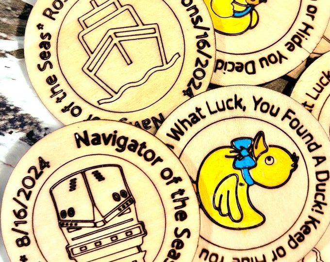Tic Tac Duck, Cruising Ducks, Duck Games, Cruise - Etsy