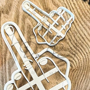 Fuck You Cookie Cutter | Middle Finger Cookie Cutter | Middle Finger ...