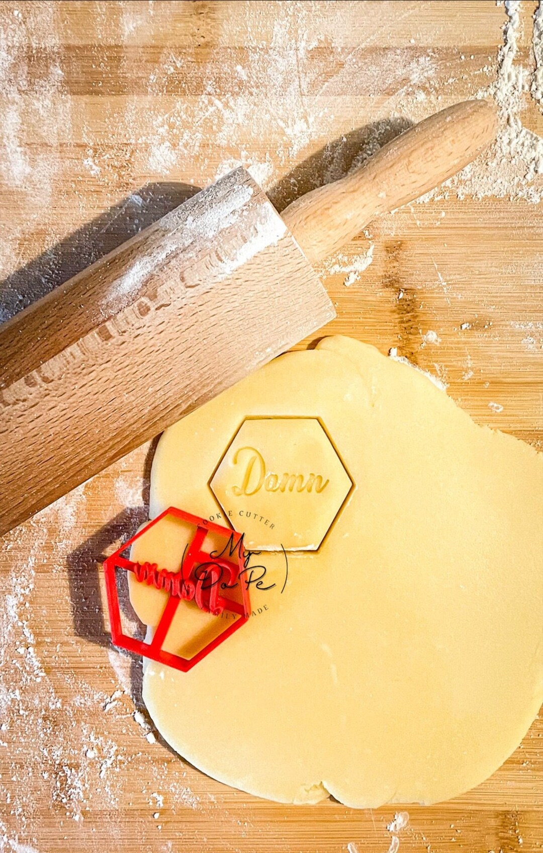 Damn Cookie Cutter | Rude Cookie Cutter | Mydope Cookie Cutter - Etsy