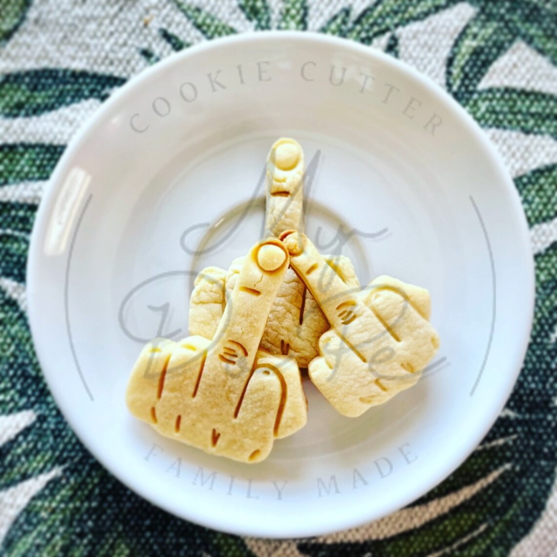 Fuck You Cookie Cutter Middle Finger Cookie Cutter Formina - Etsy