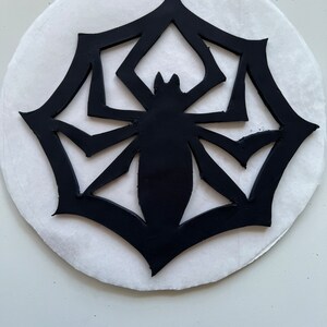 Spider Web Cake Topper Template PNG ONLY - Etsy