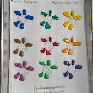 Turtles - Royal Icing Transfer Sheets REVISED 5/11/2024 - Etsy