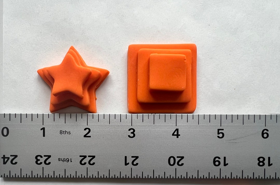 Edible Fondant Shapes in Your Color Choice - Etsy