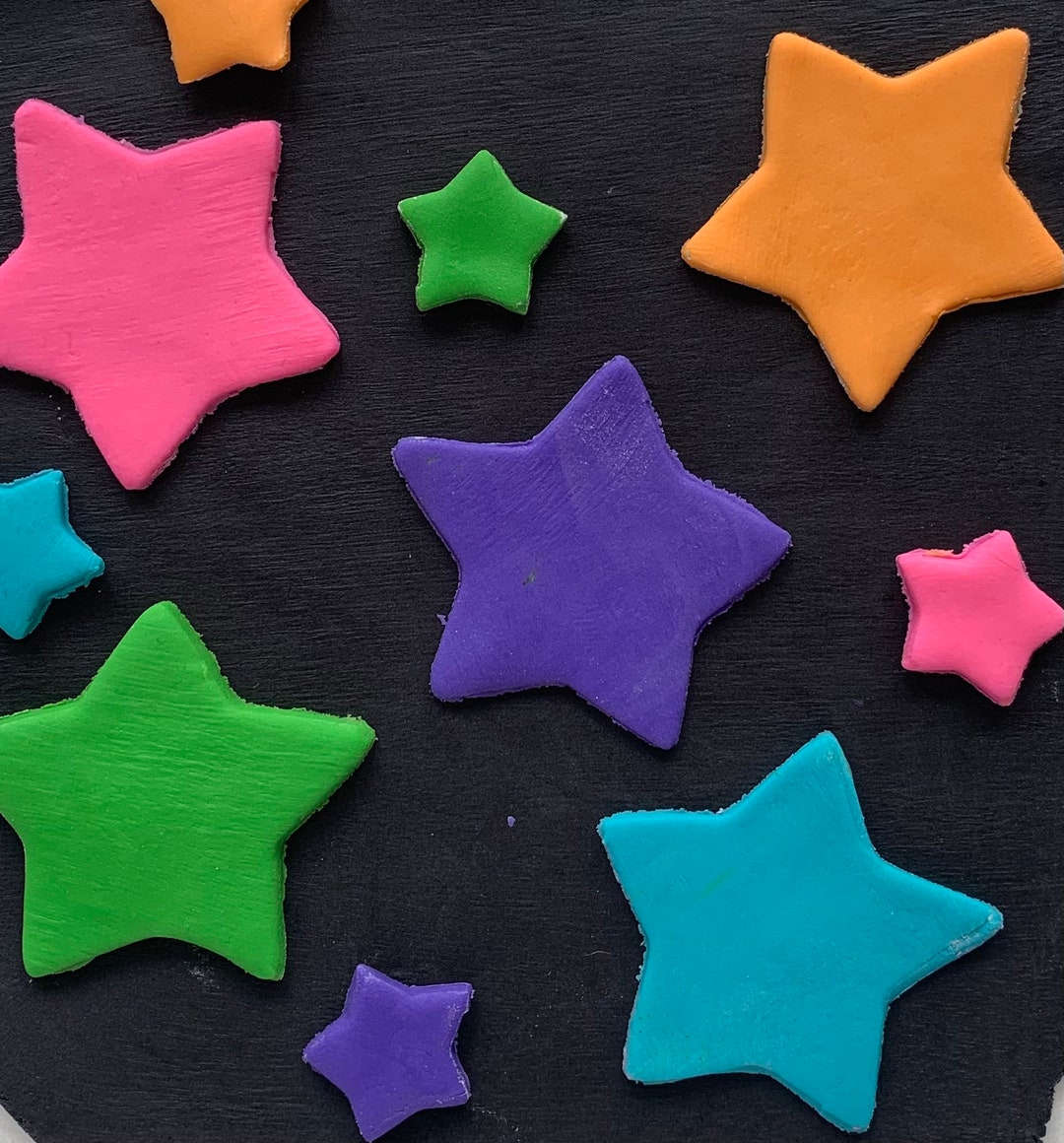 50 Edible Stars - 1” - Fondant - Etsy