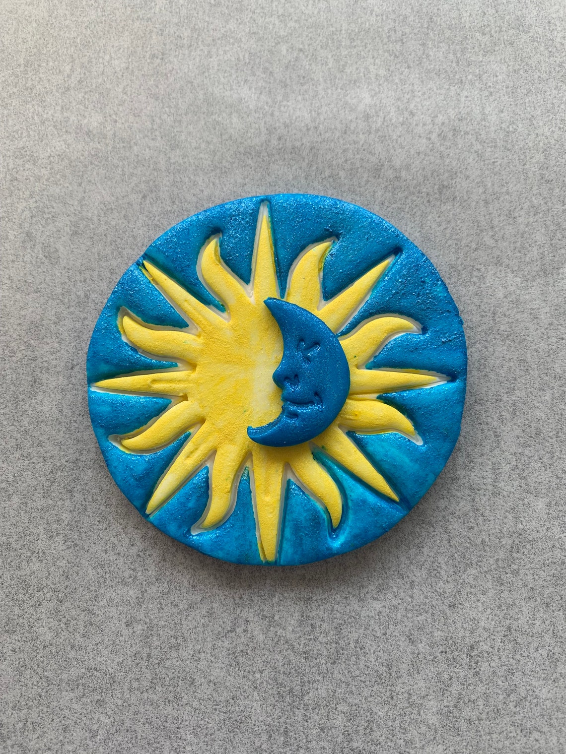 Sun and Moon Celestial Cake Decorating Set Fondant - Etsy
