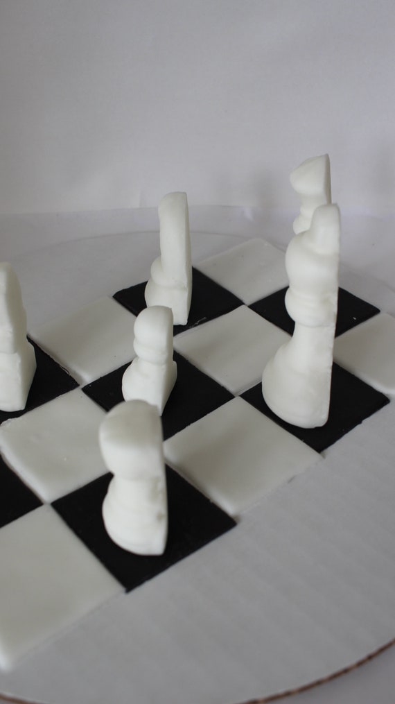 Craft Supplies & Tools Paper, Party & Kids Edible Chess Pieces for ...
