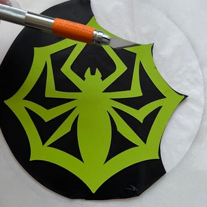Spider Web Cake Topper Template PNG ONLY - Etsy