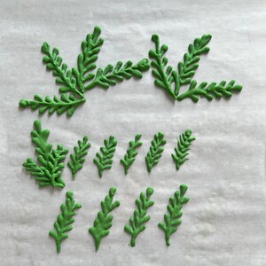 Leaves - Royal Icing Transfer Sheets - Etsy