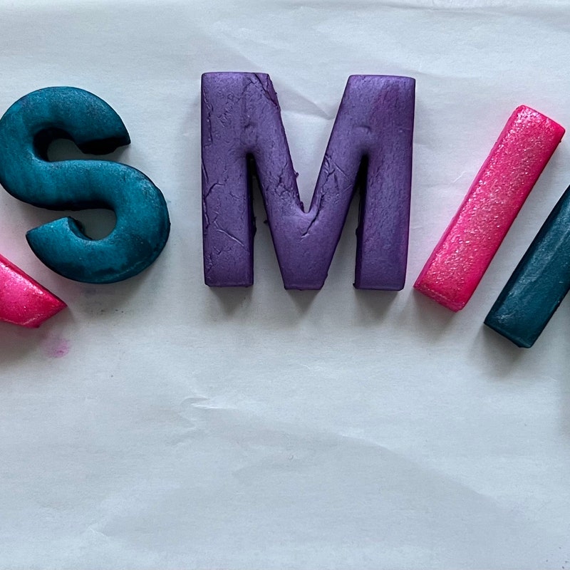 Fondant Letters - Etsy