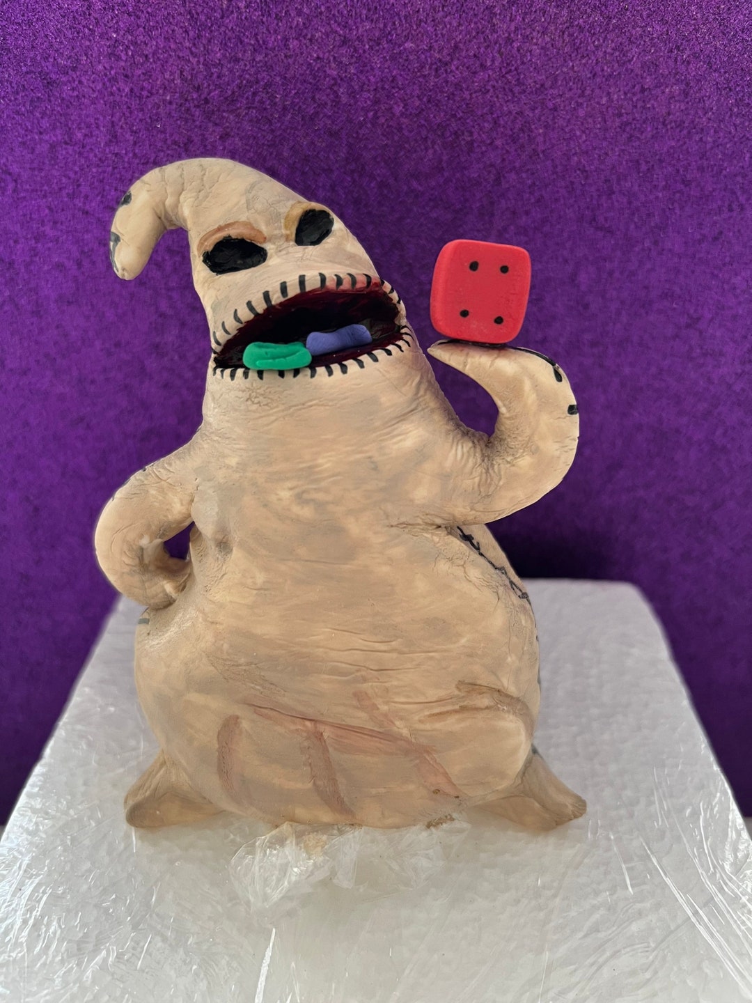 Oogie Cake Topper Handmade - Fondant - Etsy