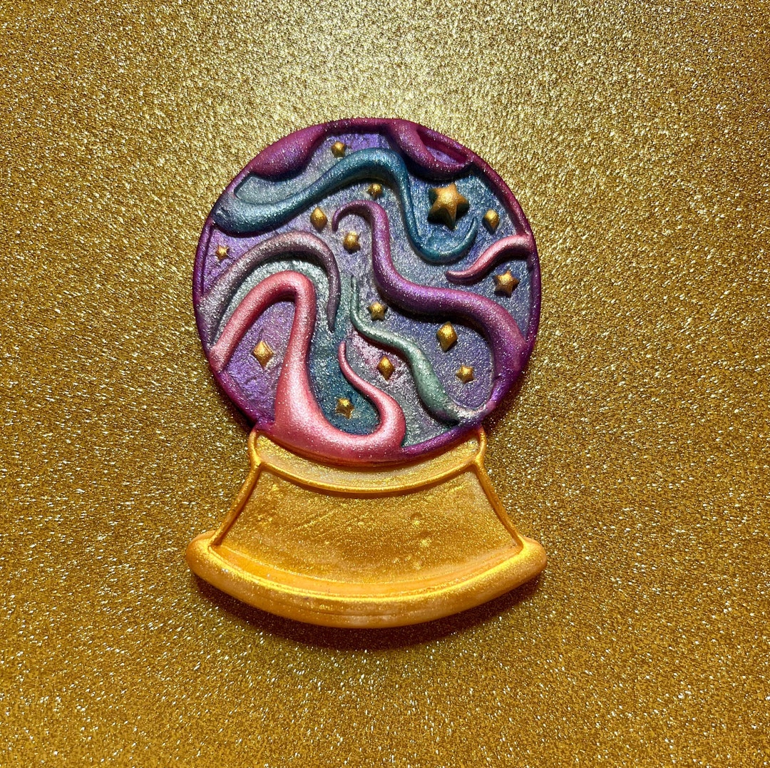 Crystal Ball Cake Topper - Fondant - Etsy