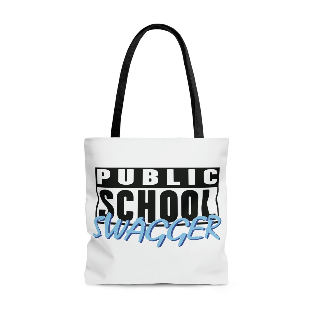 Public School Swagger Throwback blue Logo Tote Bag - Etsy