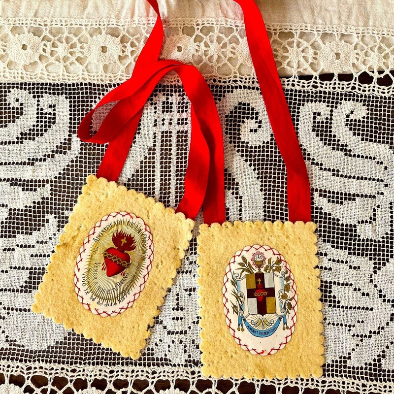 Antique Scapular - Etsy