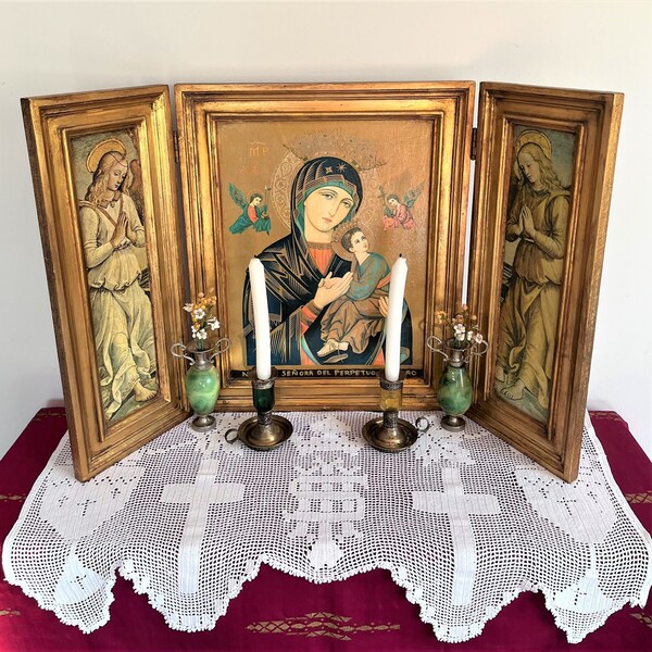 Catholic Home Altar Table - Etsy