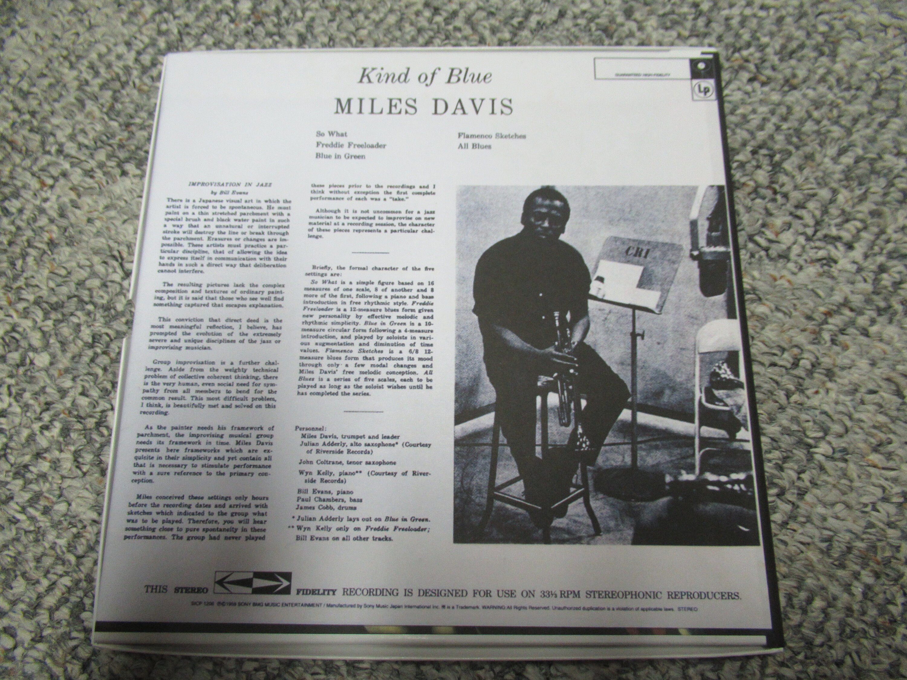 Miles Davis Kind of Blue - 2-track Reel to Reel Tape (15 IPS) - Etsy