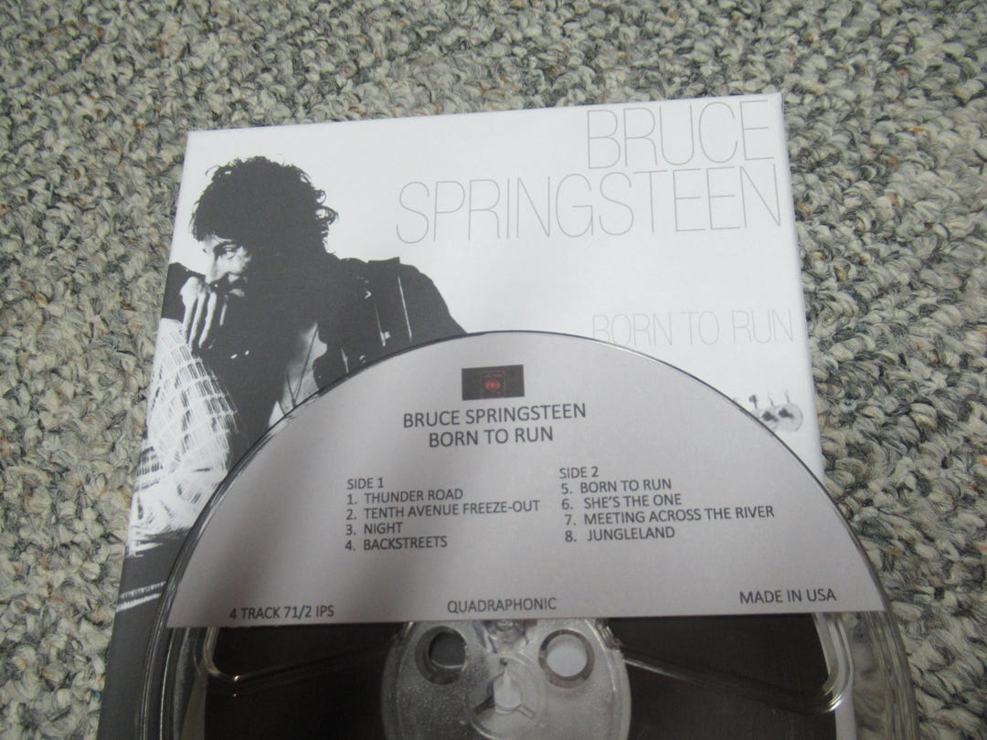 Bruce Springsteen Born to Run Quadraphonic 71/2IPS Reel to Reel Tape - Etsy