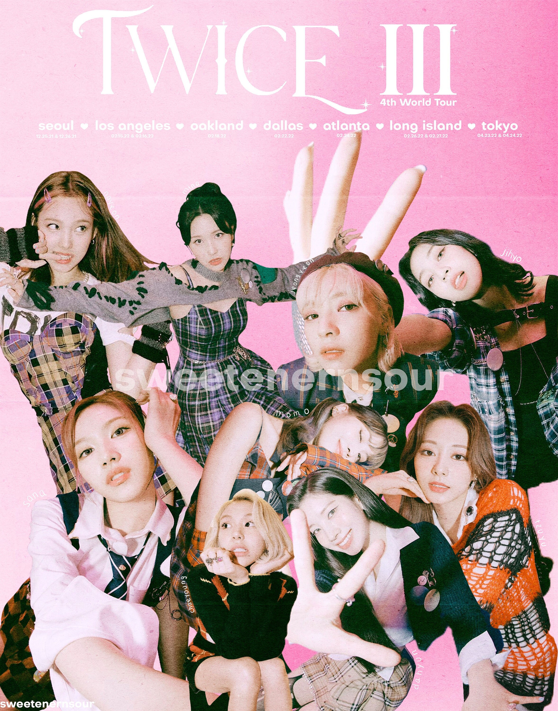 TWICE III POSTER Vintage/retro Inspired Print - Etsy