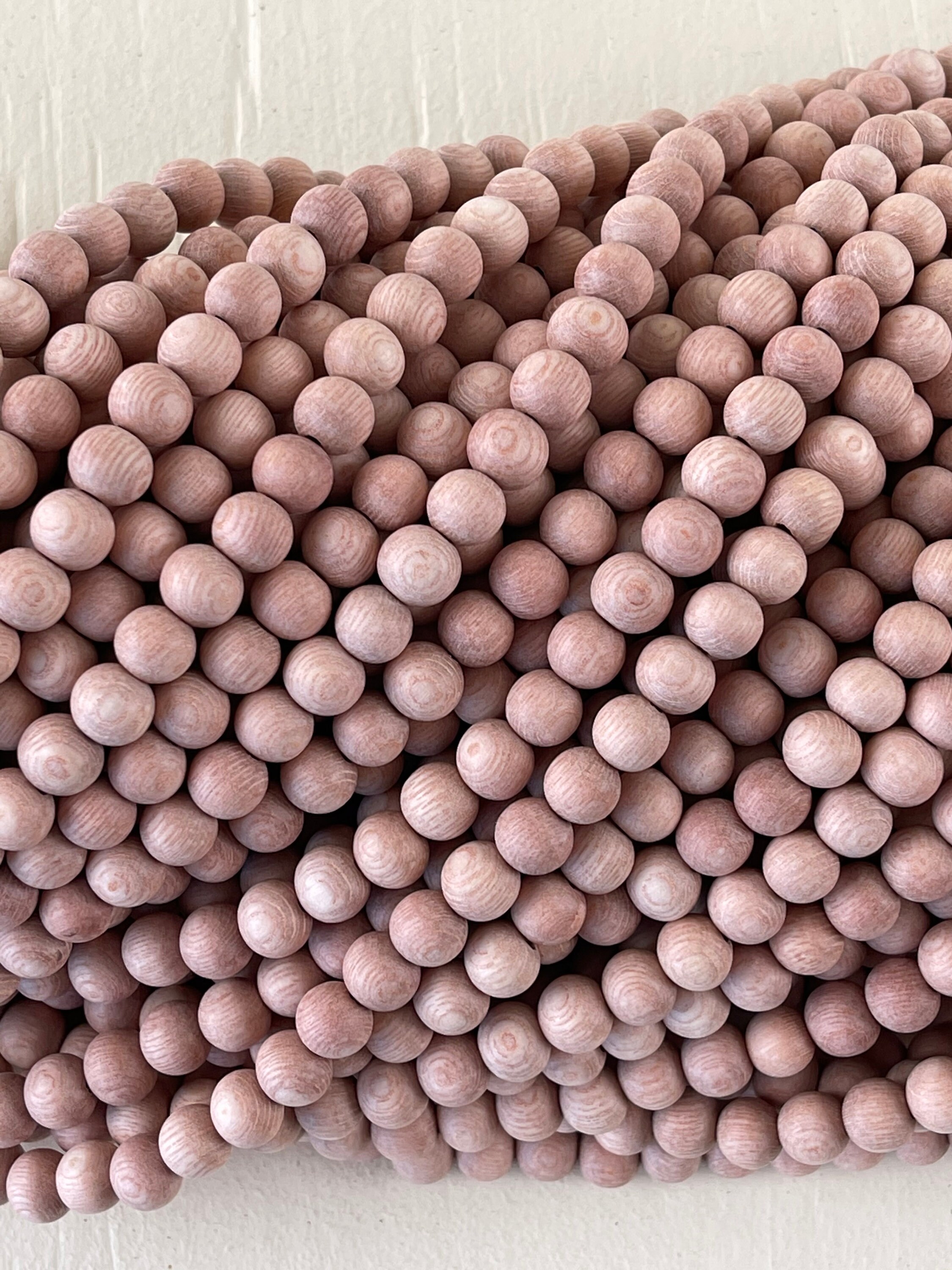 Unwaxed Rosewood Beads Natural Unpolished Wood Beads DIY - Etsy