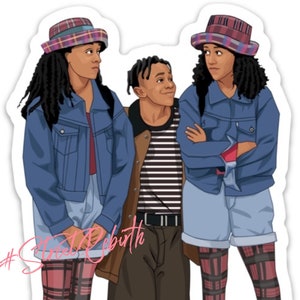 Go Home Roger Funny 90s Tv Show Sticker 4 Inch Vinyl Stickers, Laptop ...