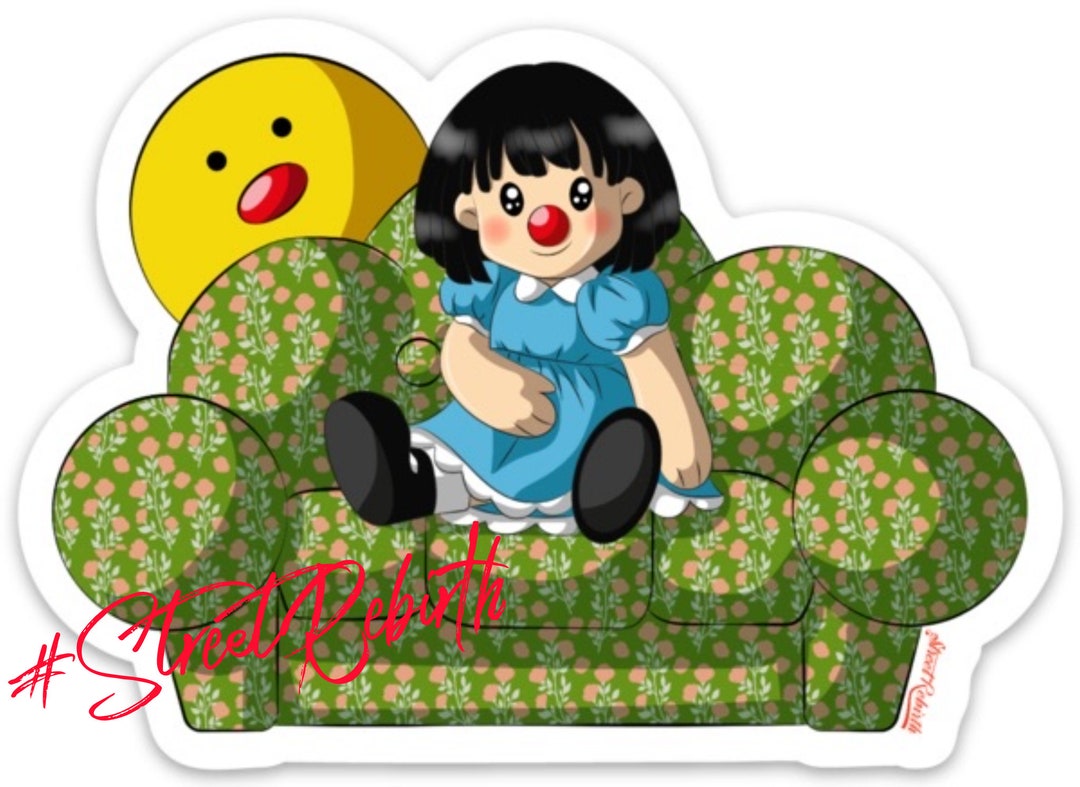 Molly Big Comfy Couch Sticker 4 Inch Vinyl Stickers Laptop - Etsy Israel