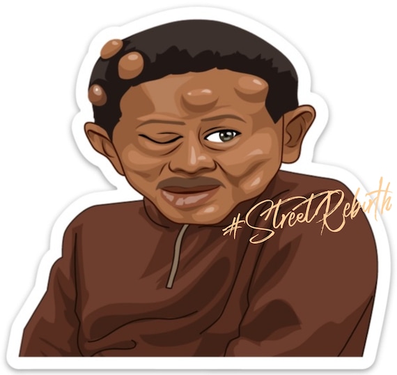 Martin 90s Tv Show Boxing Match Beat up Sticker 4 Inch Vinyl | Etsy