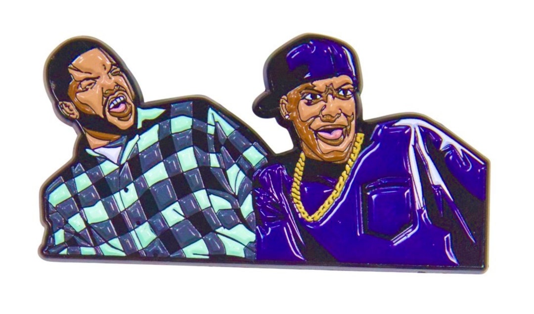 Friday Enamel Pin, 90s Weed Lapel Pin, Black Art Tv Show Pin for ...