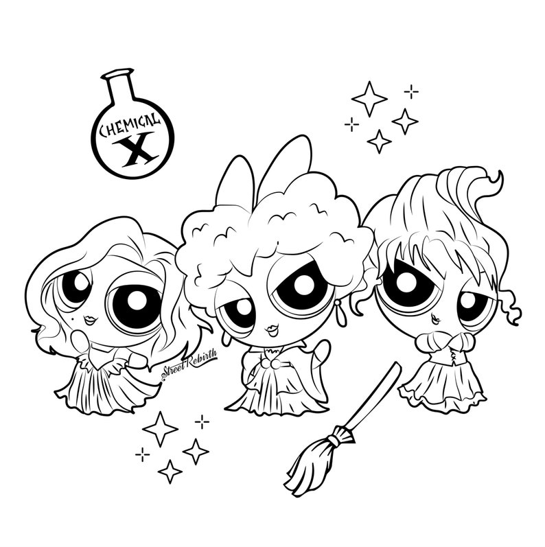 Halloween Coloring Book Horror Street Rebirth Coloring Book - Etsy