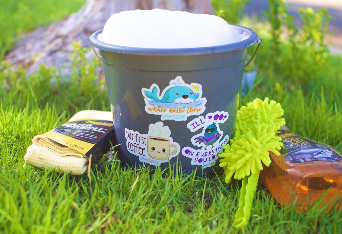 Fun Chibi 90s Cartoon Clown Sticker 4 Inch Vinyl Stickers | Etsy