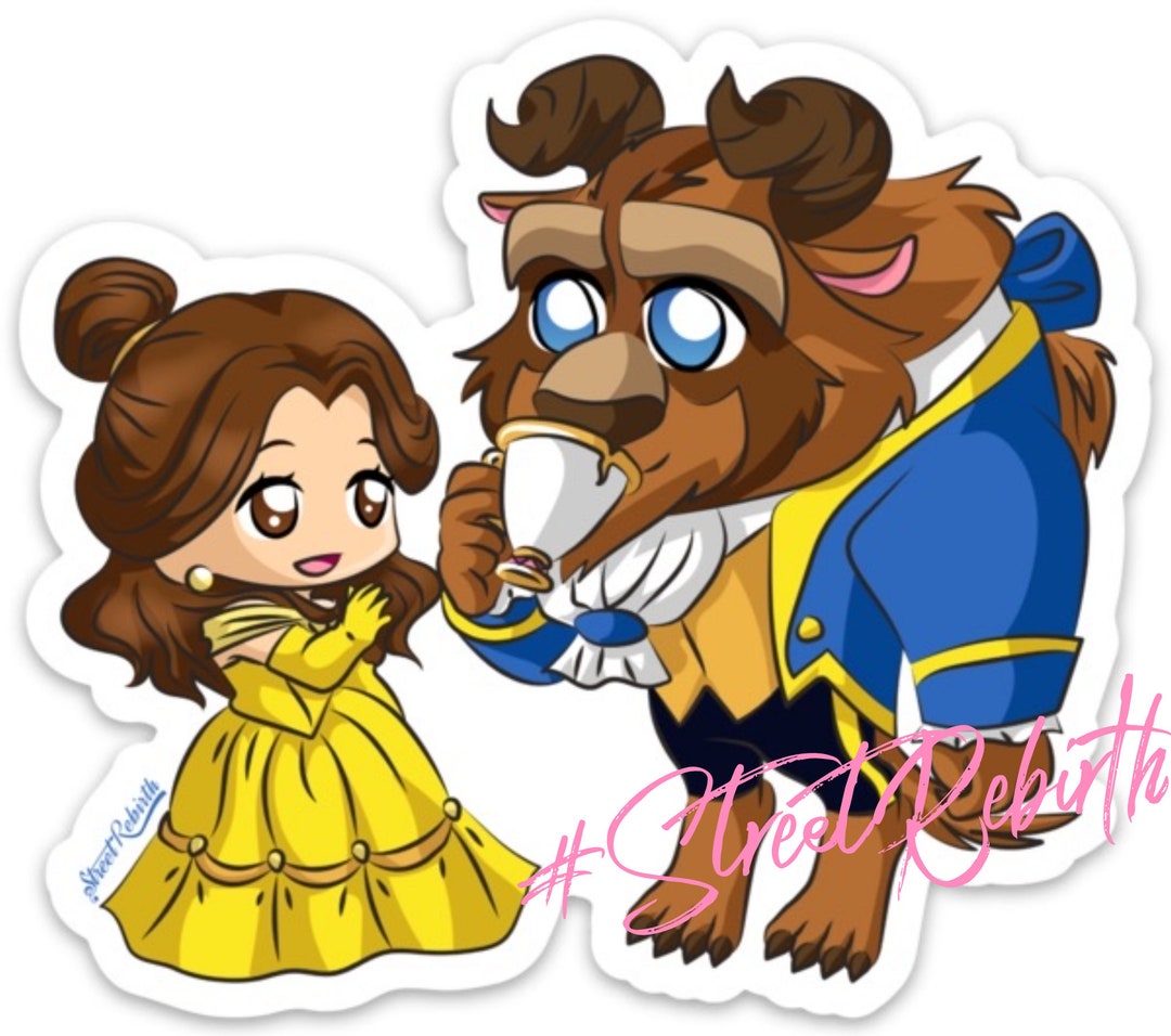 Fun Chibi 90s Cartoon Sticker 4 Inch Vinyl Stickers Laptop - Etsy