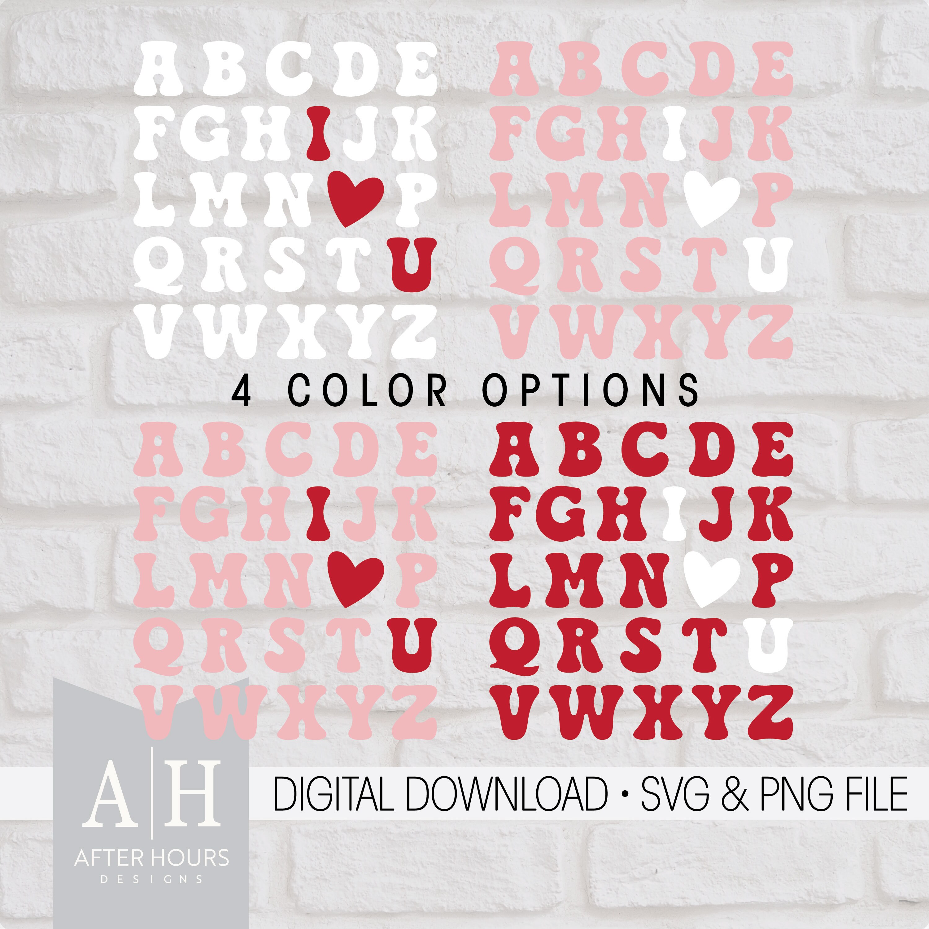 ABC Valentine Png/svg - Love Png/svg - Valentines Png/svg - Valentine ...