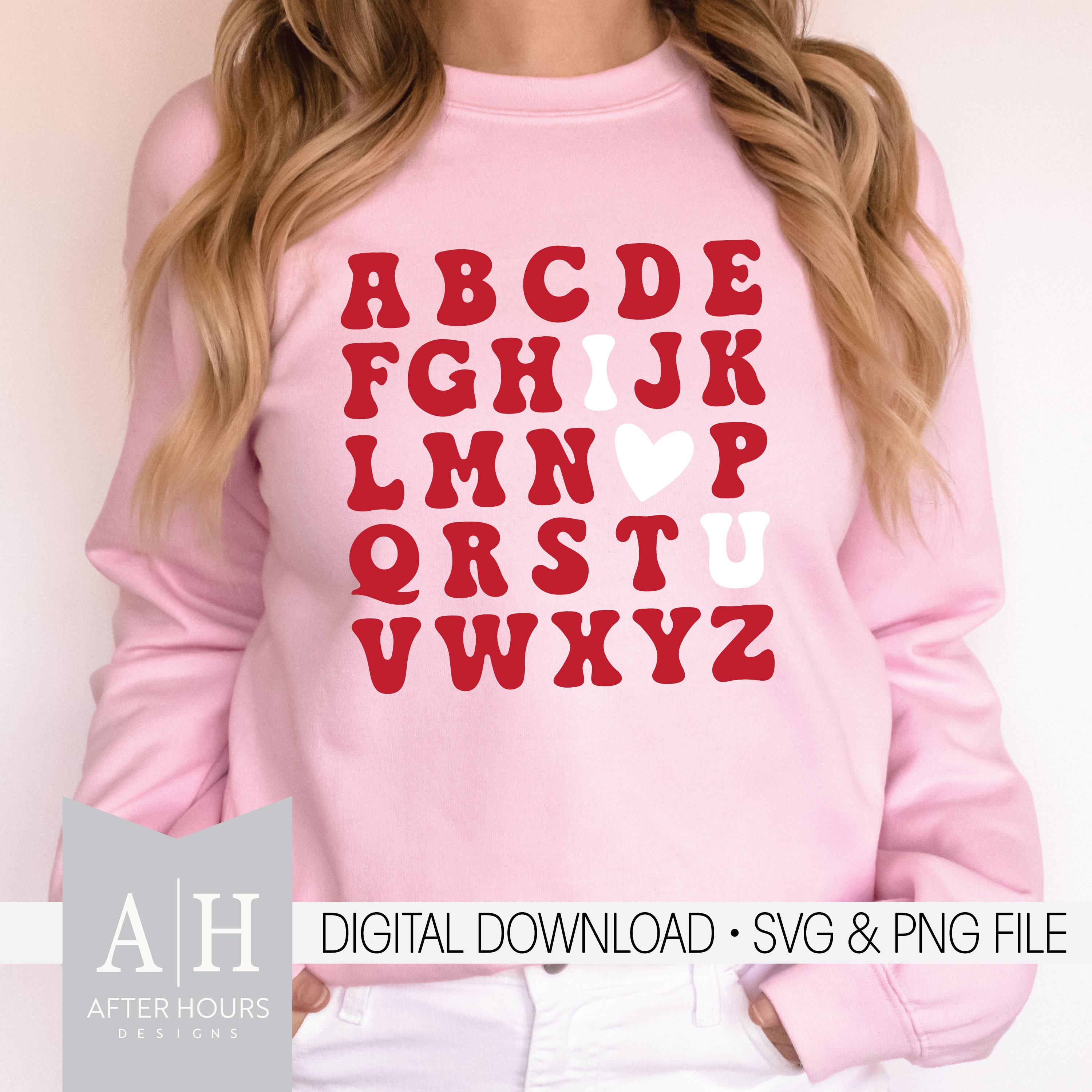 ABC Valentine Png/svg Love Png/svg Valentines Png/svg Valentine Png/svg ...