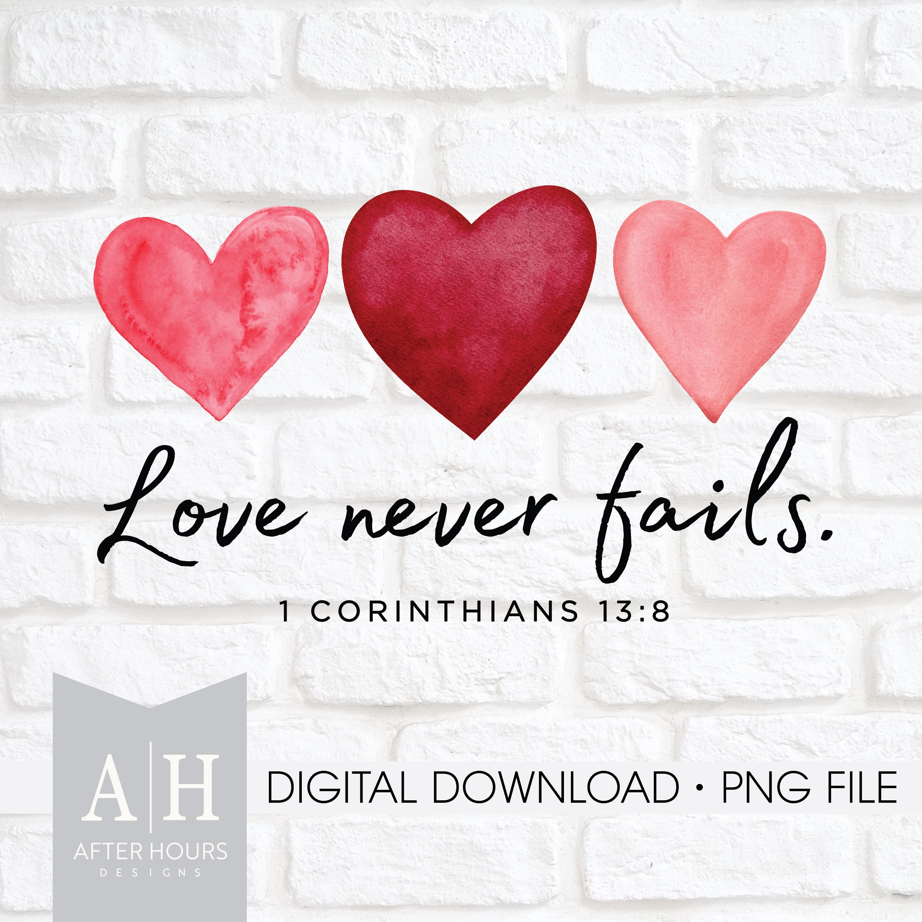 Love Never Fails Png - Candy Hearts Png - Christian Valentine Png ...