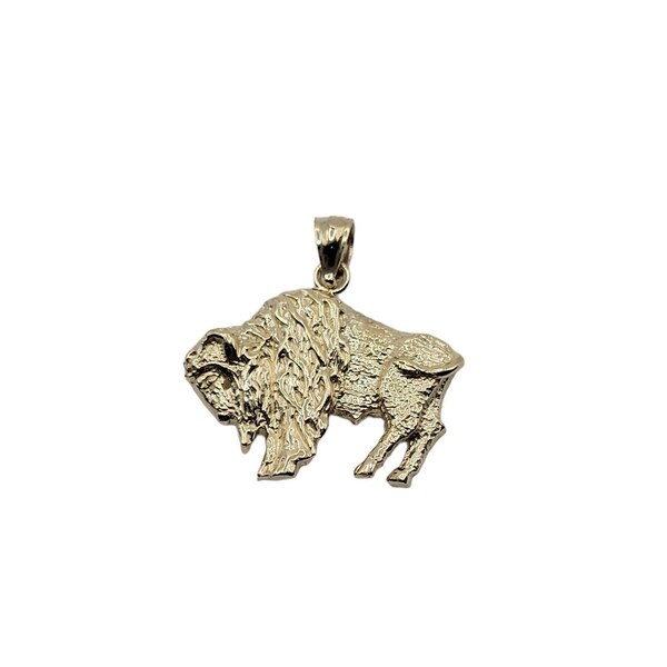 Bison Charm - Etsy