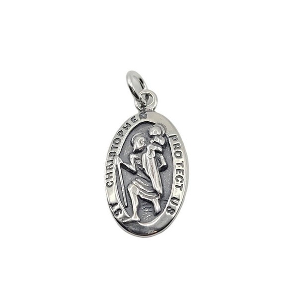 St Christopher Charm - Etsy