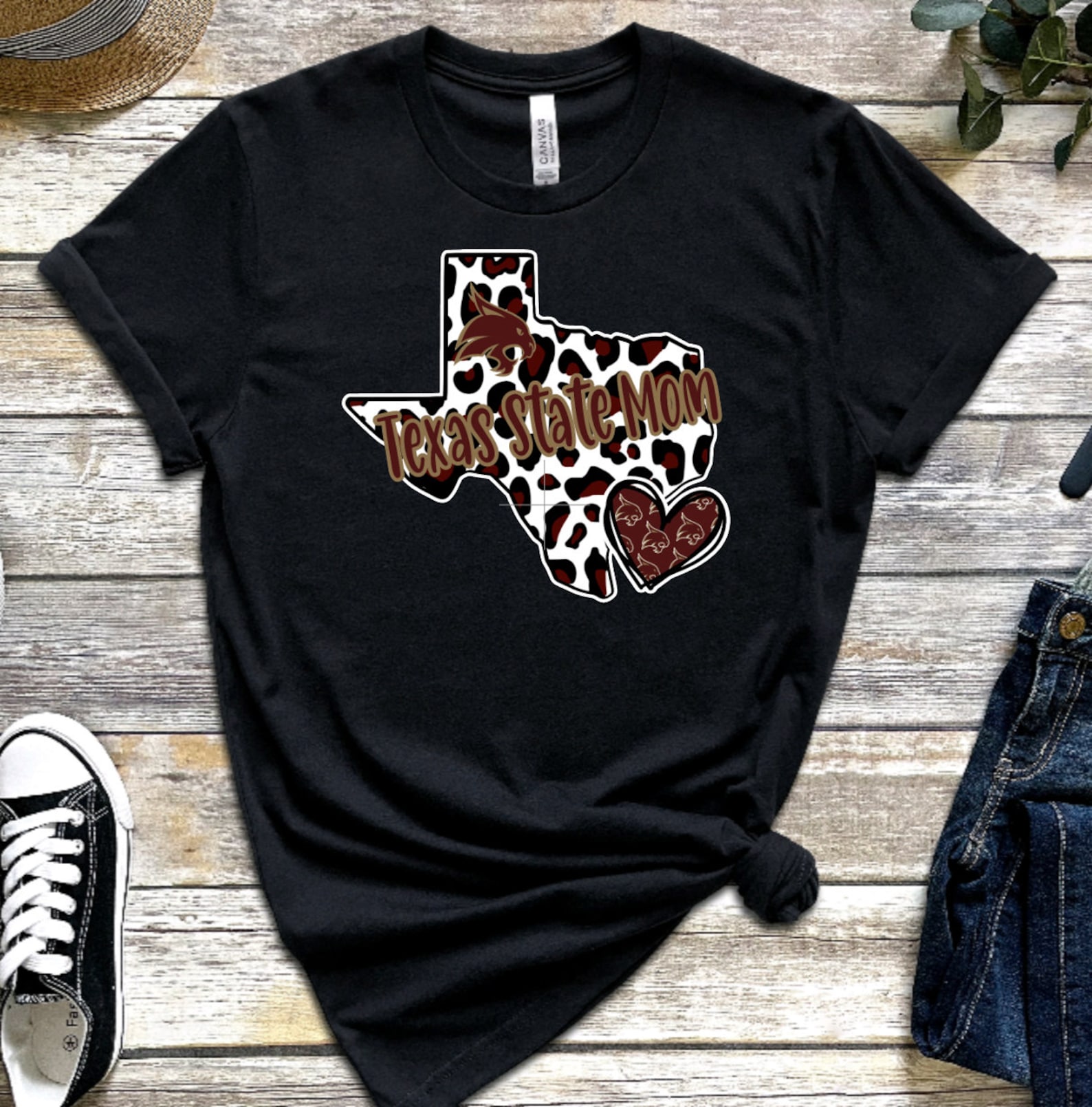 BOBCAT MOM, Texas State Mom Bobcats Tee, Bobcat Mom Shirt - Etsy